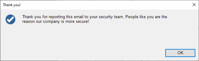 Phish Alert (PAB) - Outlook – Sacramento Ear Nose & Throat
